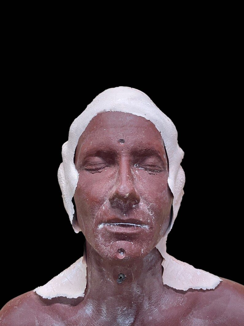 Alien Cowl Foam Latex Prosthetic UNPAINTED - Etsy