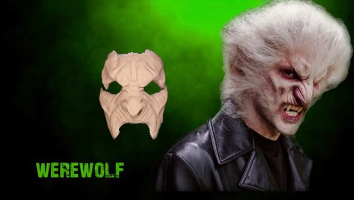 Werewolf Foam Latex Prosthetic UNPAINTED - Etsy