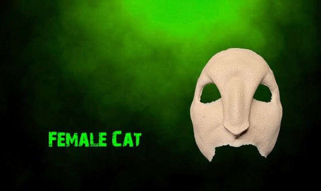 Female Cat - Foam Latex Prosthetic (UNPAINTED) - Etsy