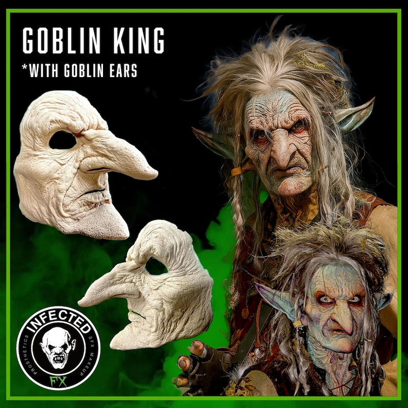Latex Goblin Mask - Etsy