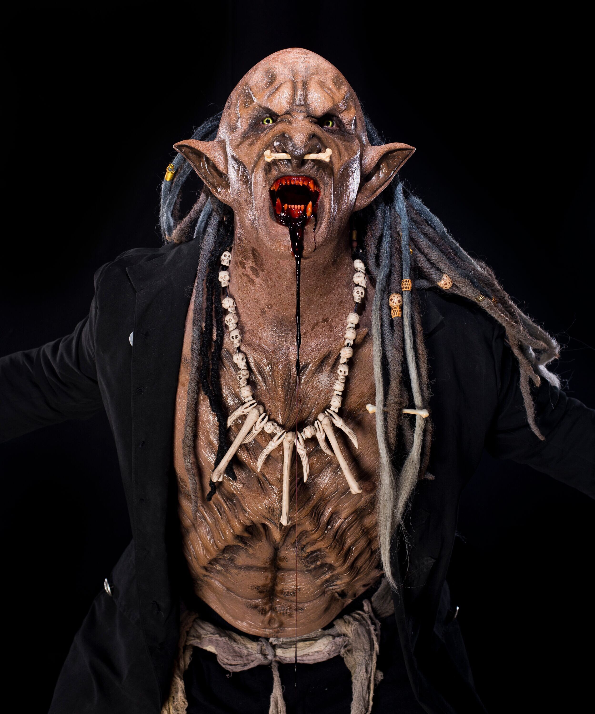 Werewolf Foam Latex Prosthetic UNPAINTED | Etsy