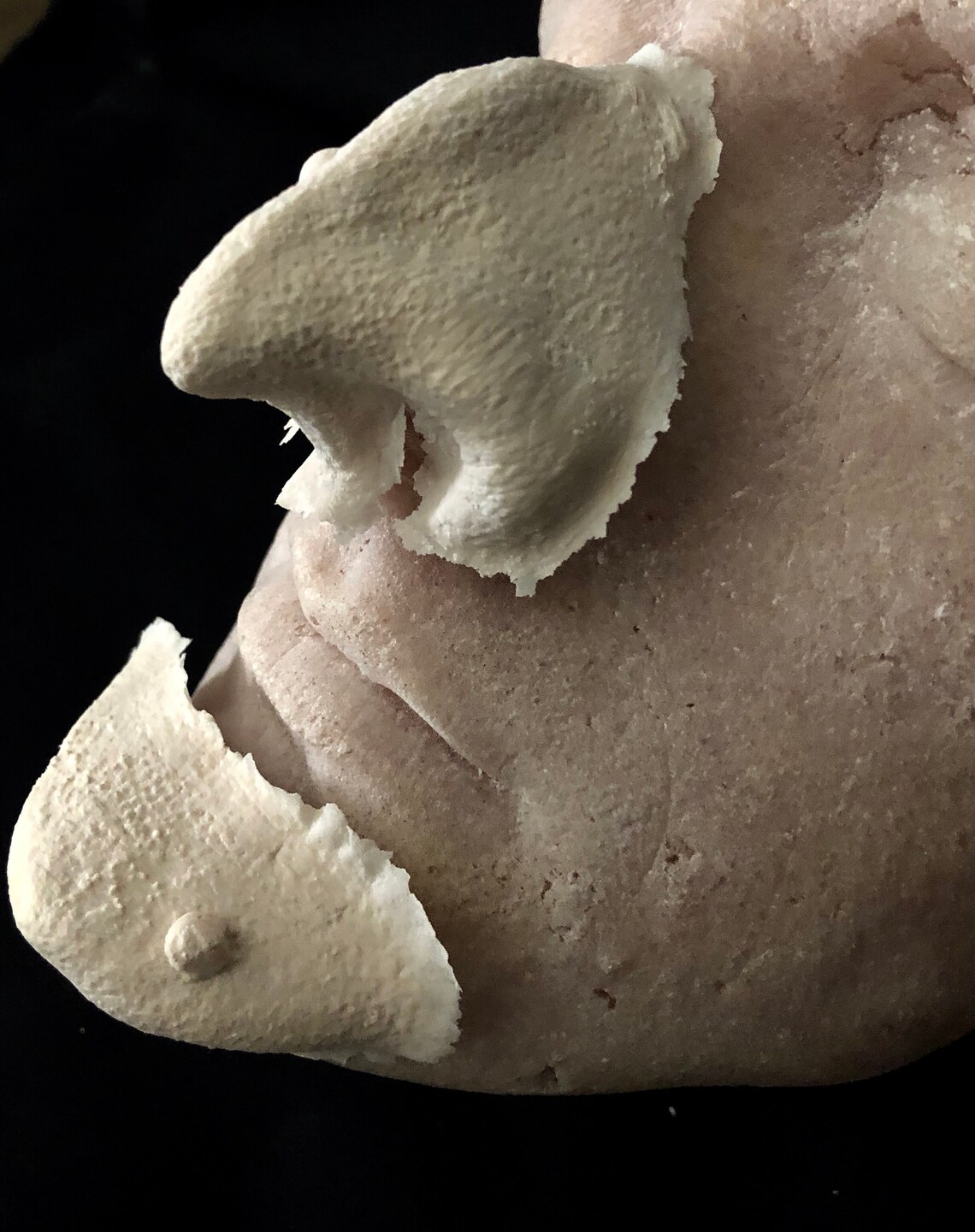 Witch Nose and Chin - Foam Latex Prosthetic (UNPAINTED) - Etsy