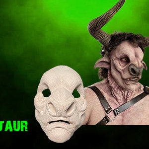 Minotaur - Foam Latex Prosthetic (UNPAINTED) - Etsy