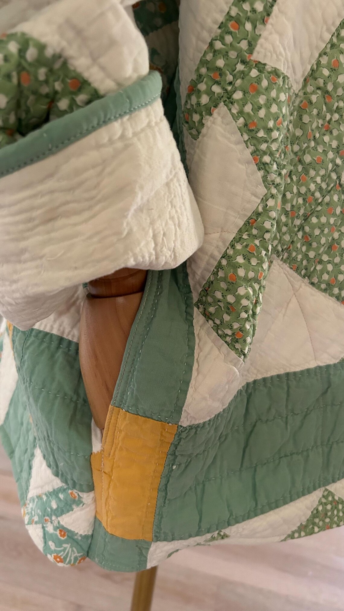 Vintage Quilt Hooded Jacket - Cottage Coat - Etsy