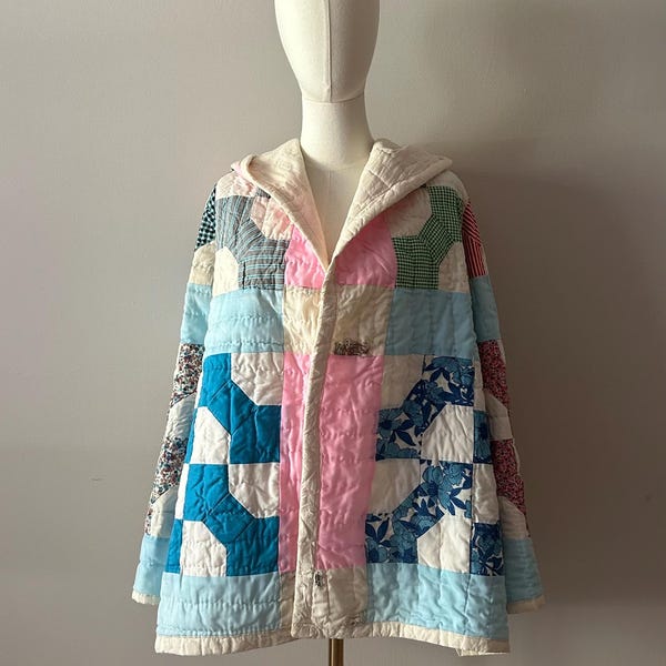 Patchwork Quilt Jacket - Etsy