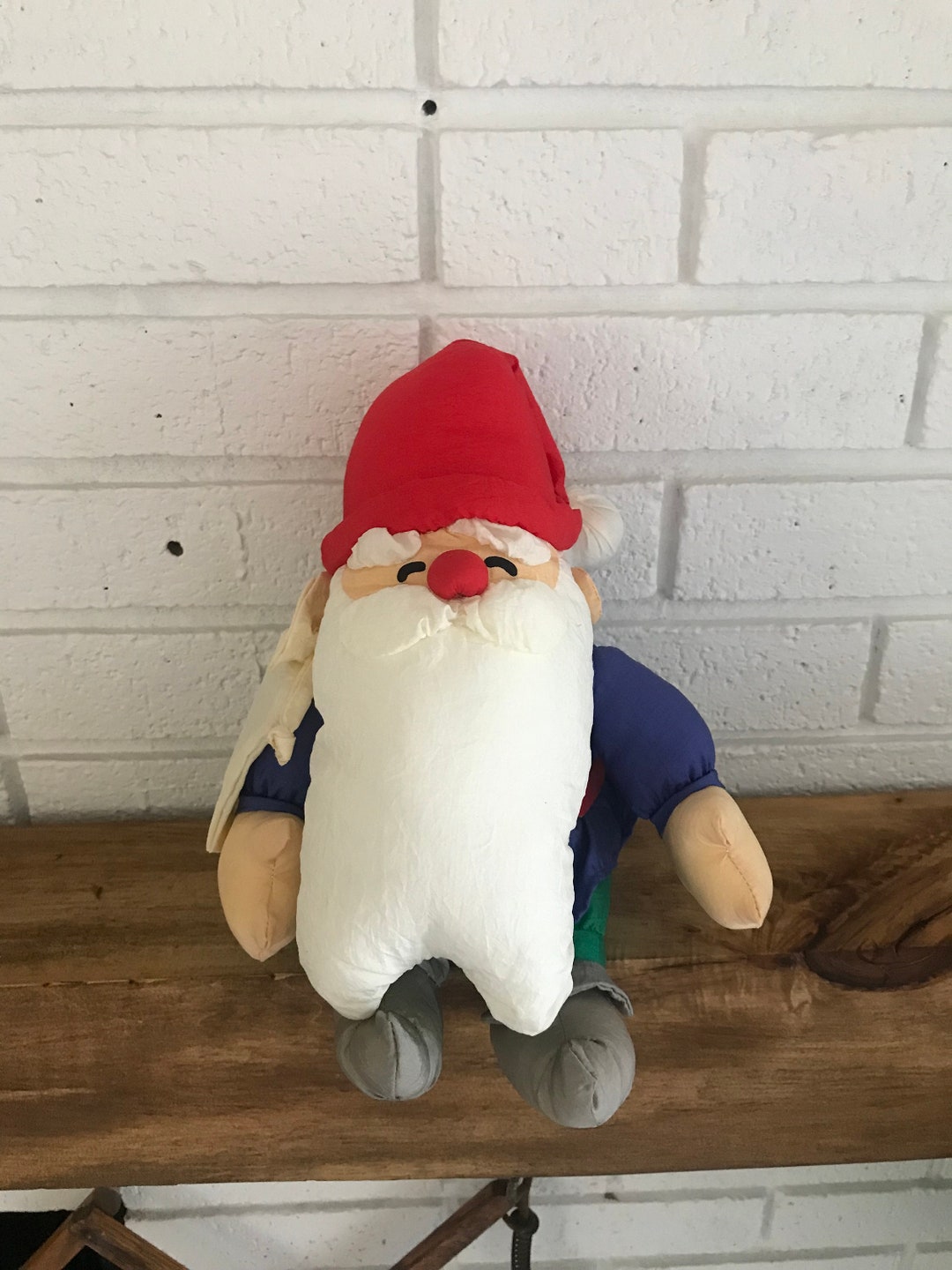 Vintage Puffy Parachute Santa Claus Santa Claus Plushy Vintage New Old ...