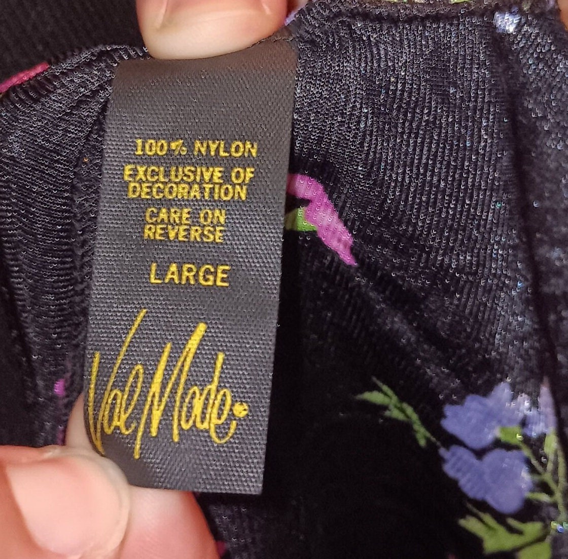 Vintage Val Mode Night Gown, Floor Length Spagetti Strap Night Gown ...