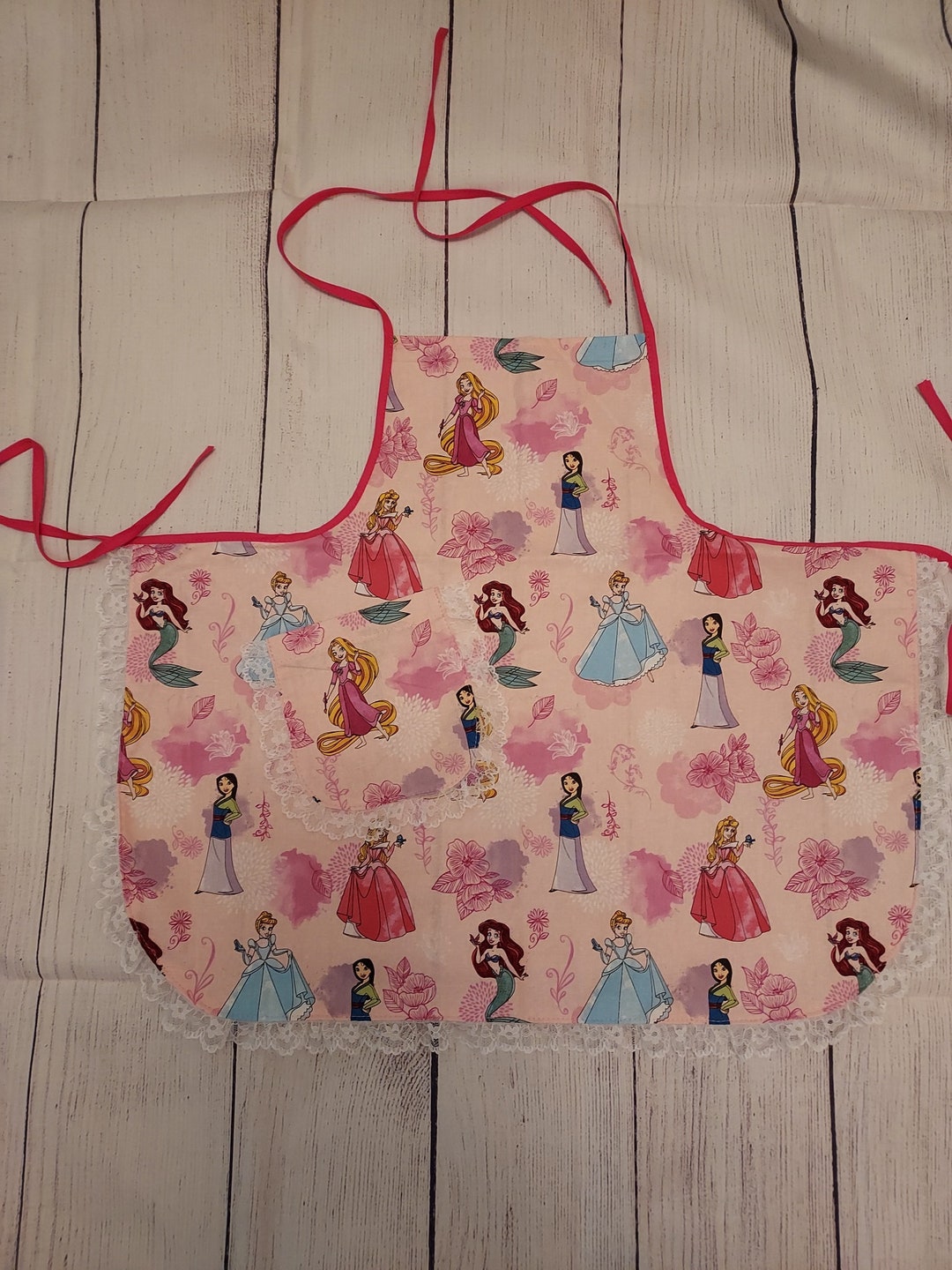 Princess Apron Girls Apron Little Girl Apron - Etsy