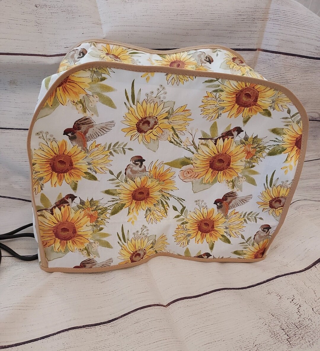 Sunflower 2 Slice Toaster Cover - Sunflowers - Birds - 2 Slice - Etsy