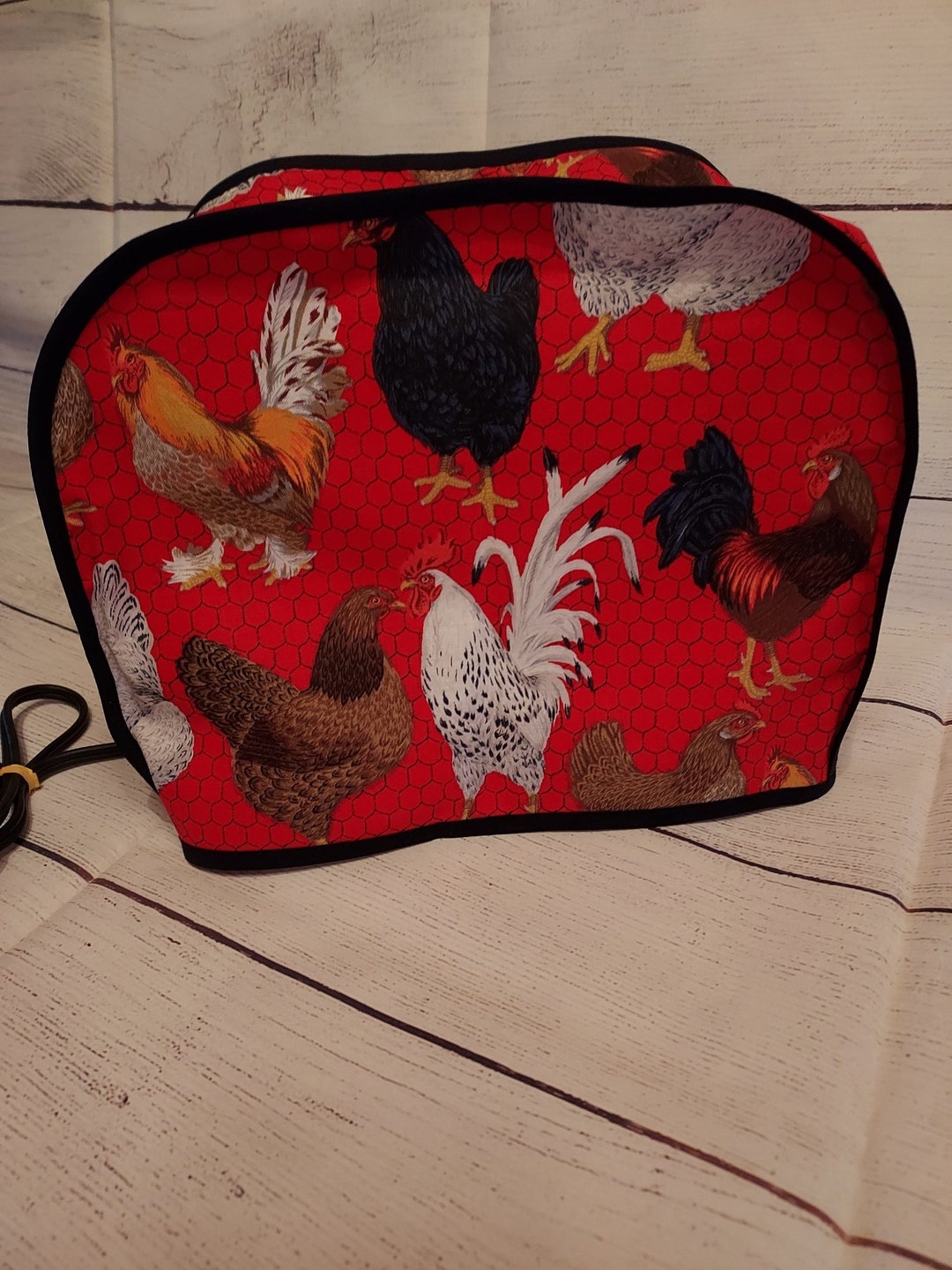 Rooster Toaster Cover 2 Slice Toaster Cover Red Toaster Cover Kitchen ...