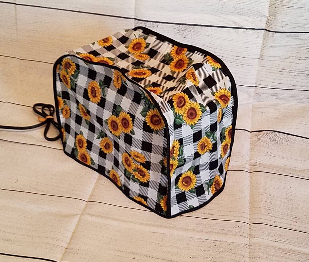 Sunflower Toaster Cover - 2 Slice Sunflower Toaster Cover - Toaster ...