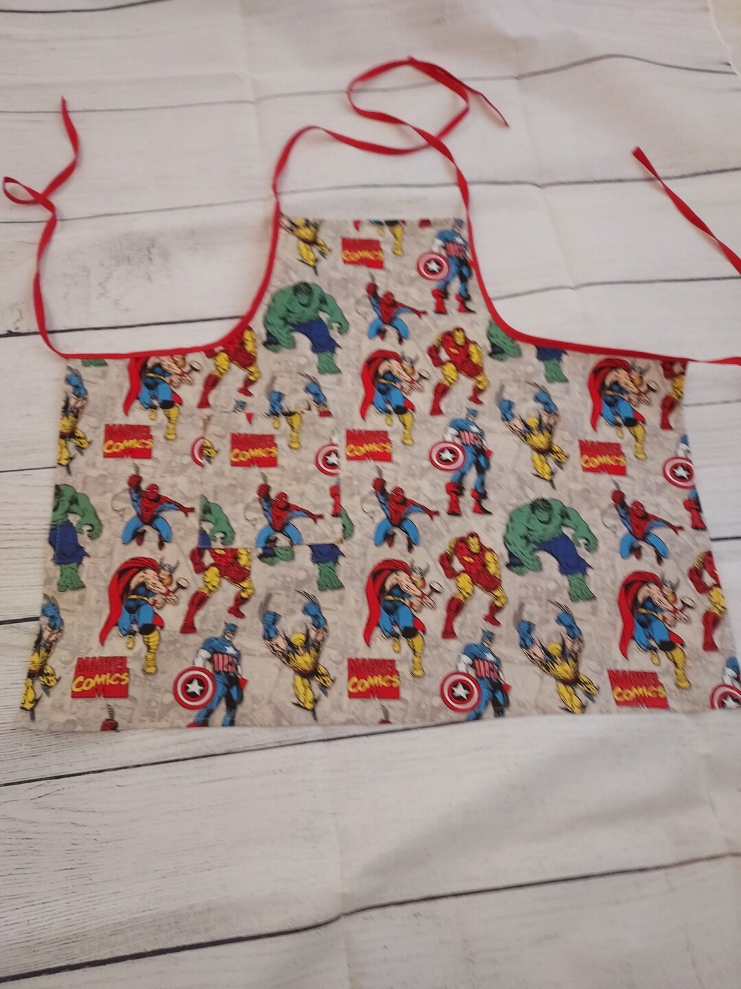 Superhero Apron - Boys Apron - Little Boy Apron - Hulk Apron ...