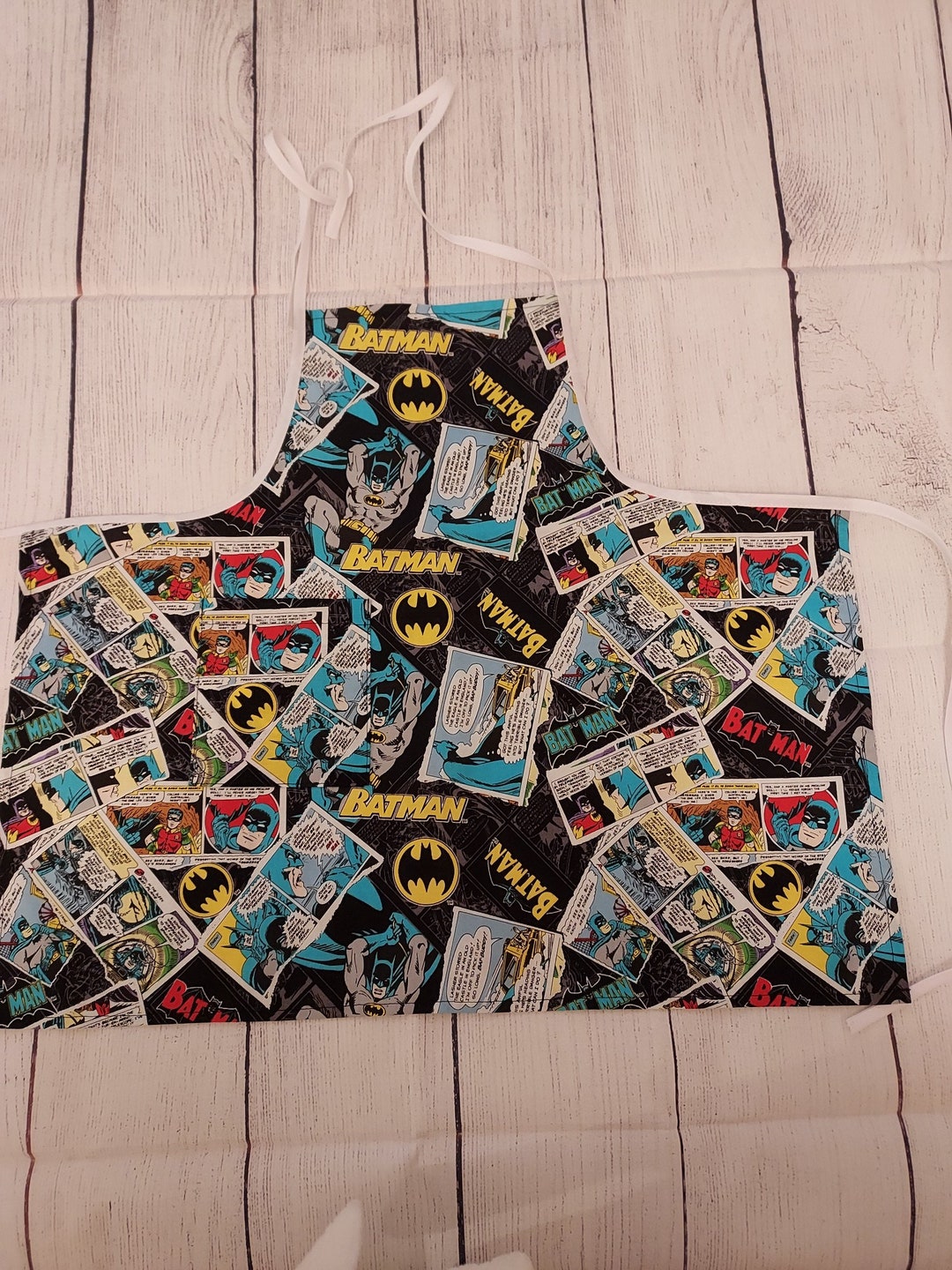 Batman Apron - Kids Batman Apron - Kids Batman Apron - Comic Book Apron ...