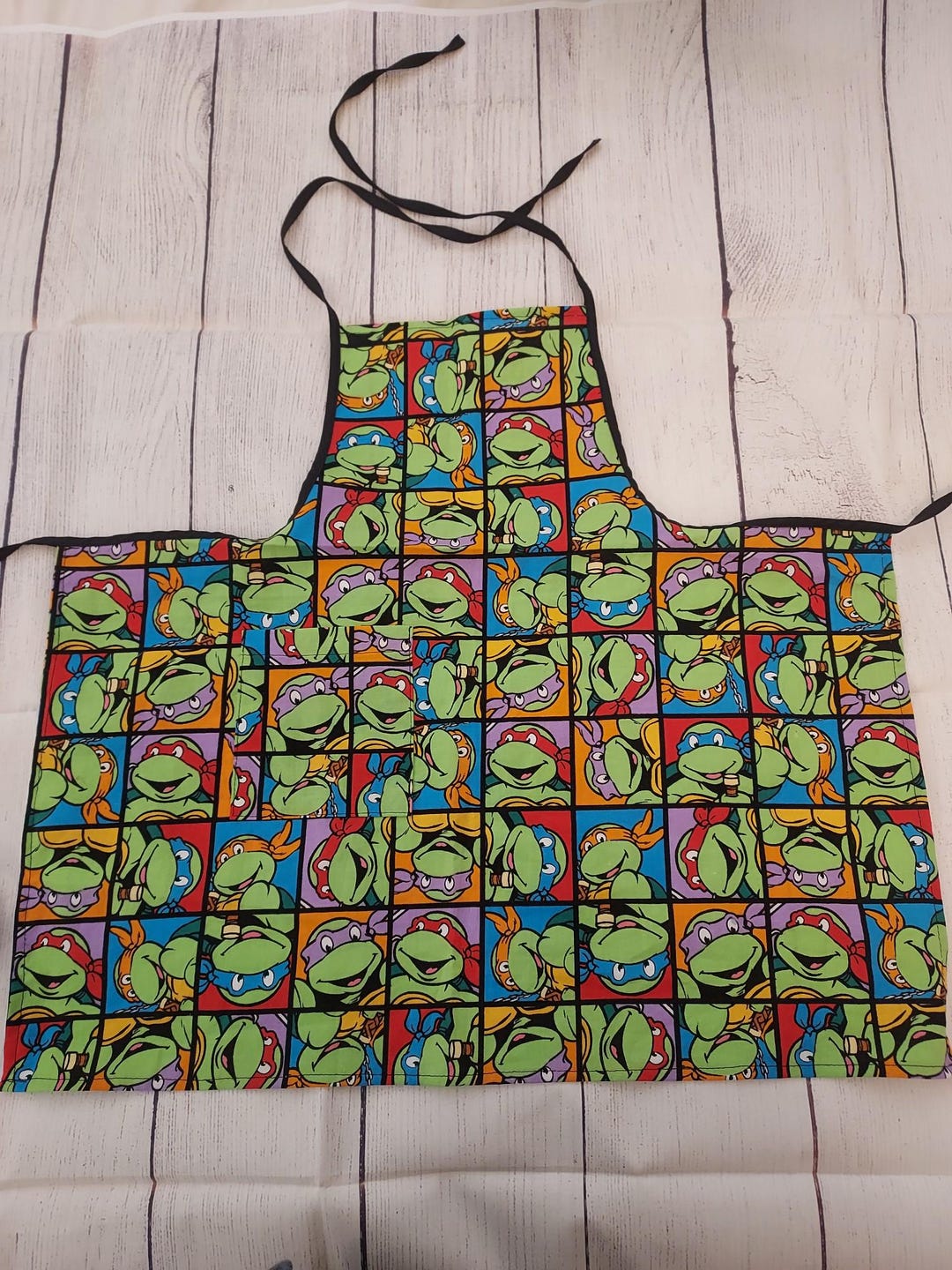Ninja Turtle Apron - Kids Apron - Little Kid Apron - Ninja Turtles - Etsy