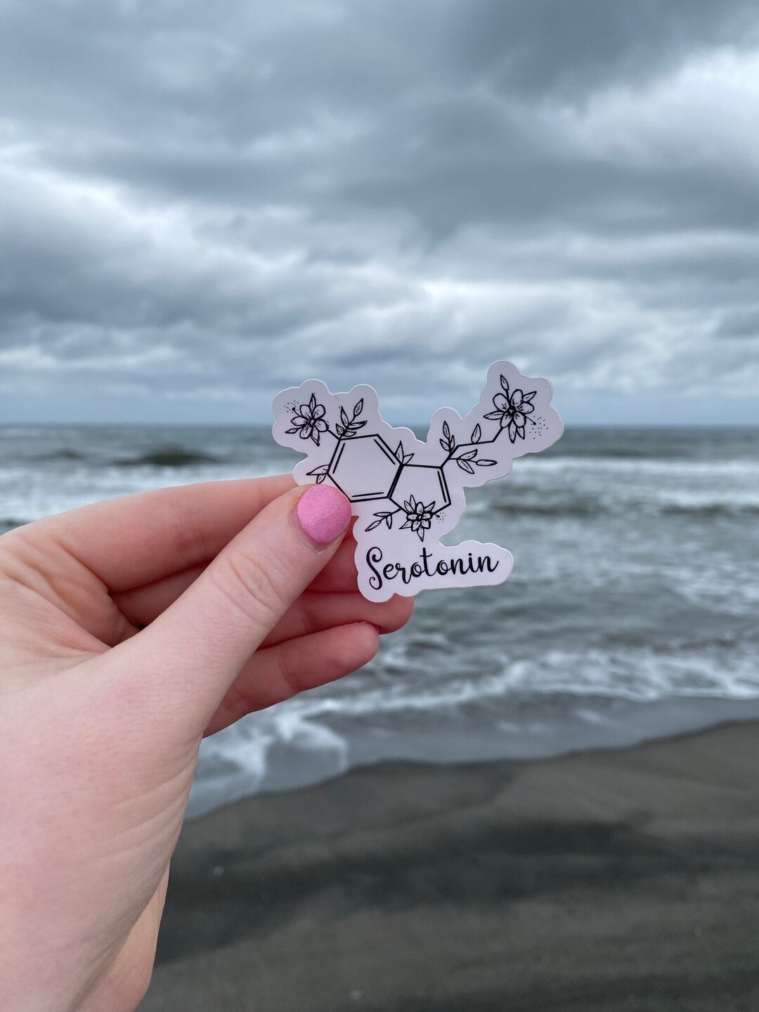 Serotonin Sticker Serotonin Waterproof Sticker Water - Etsy