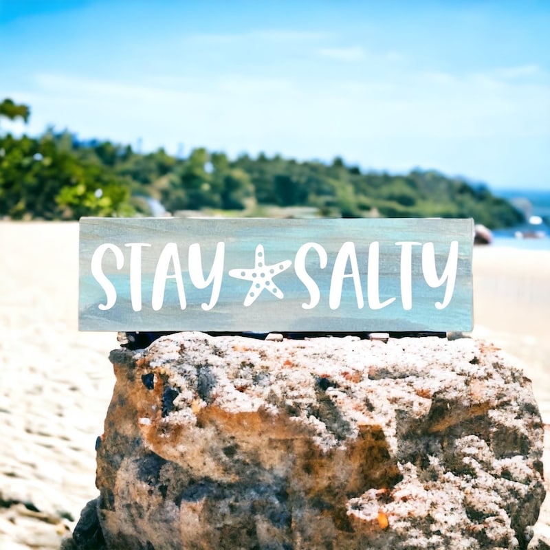 Beach Wooden Sign - Etsy