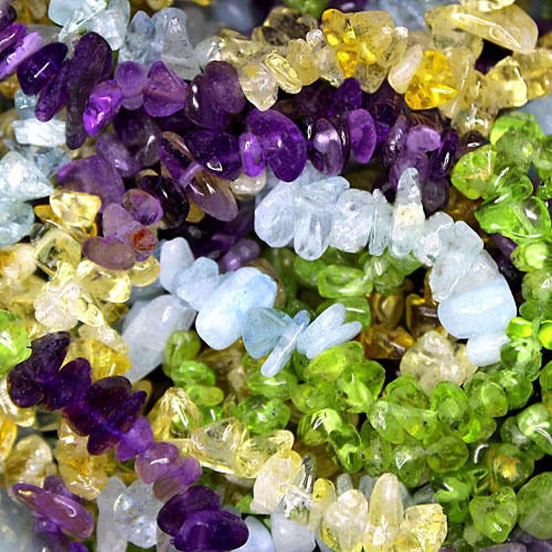 Rainbow Assorted Crystals Necklace for Women Bridal Bohemian - Etsy