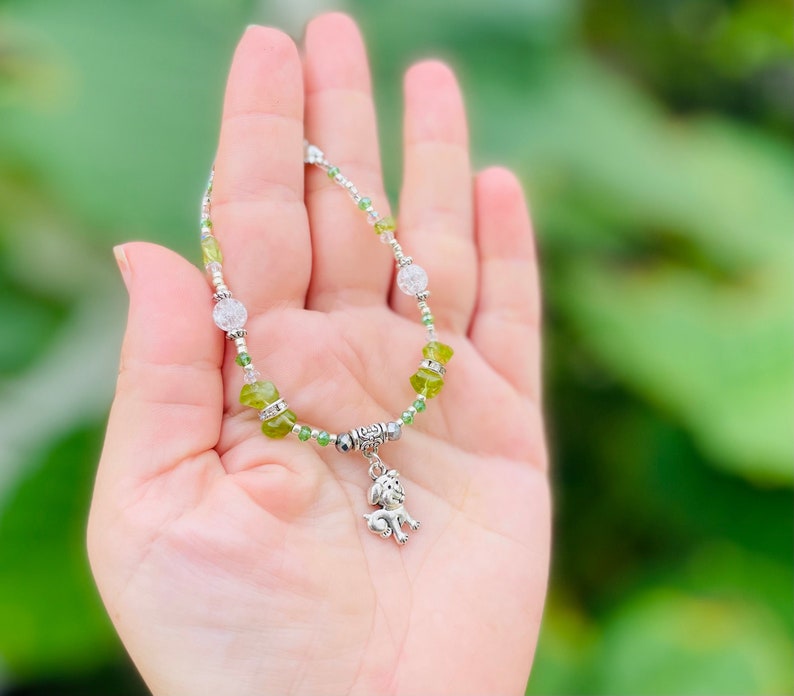 Personalized Gifts Peridot Bracelet for Women, Minimalist Dainty Custom ...