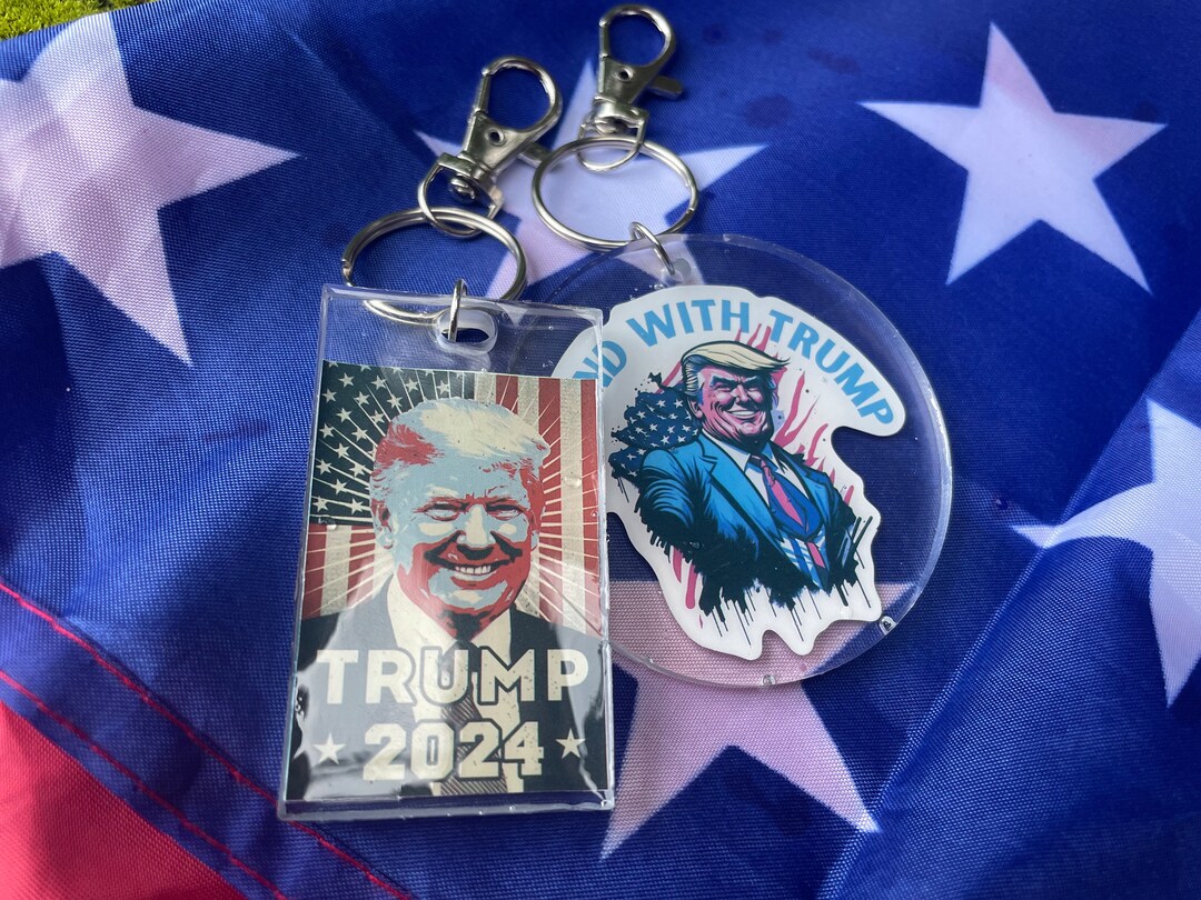 Trump 2024 Keychain / Car Accessories President Donald Trump Republican ...