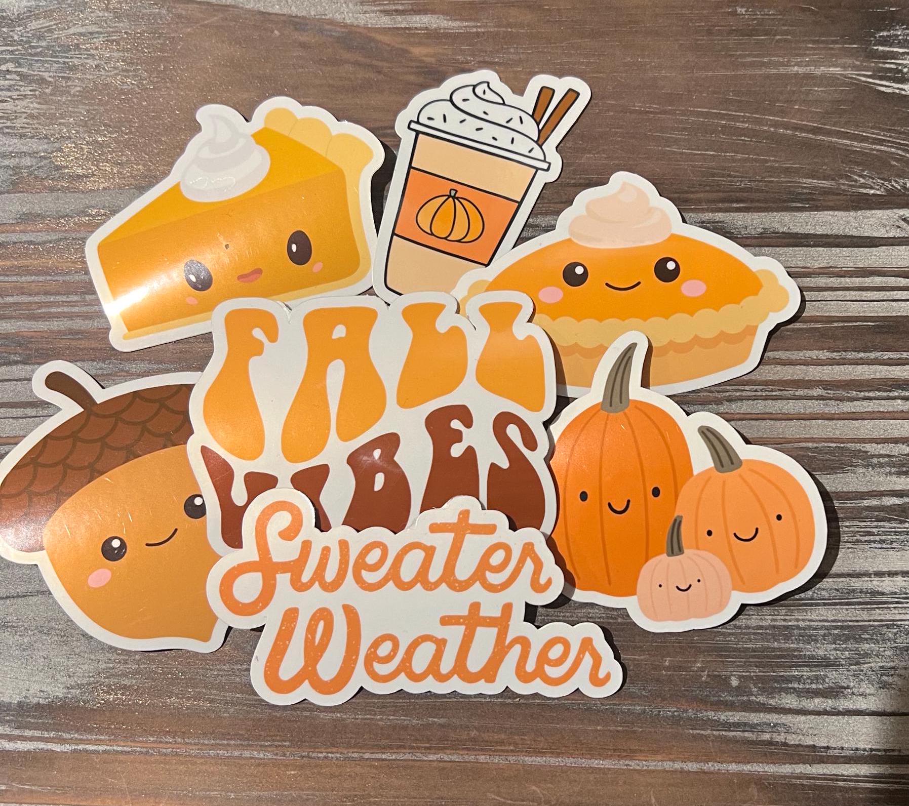 Fall Sticker Bundle - Etsy