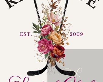 Hockey Rink Side Social Club Sports PNG Preppy Design - Sublimation ...