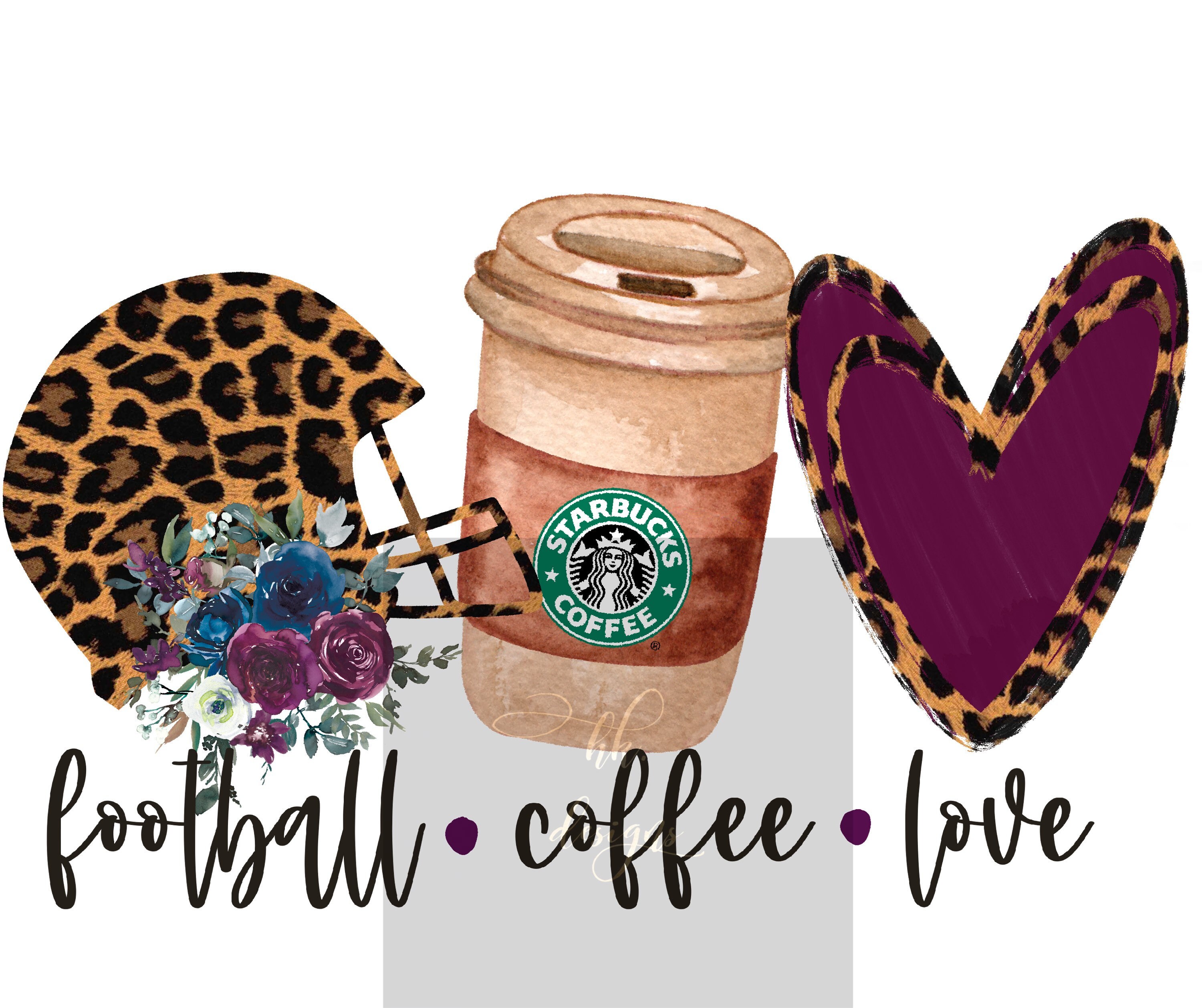 Football,coffee,love Instant Digital Download PNG File - Etsy