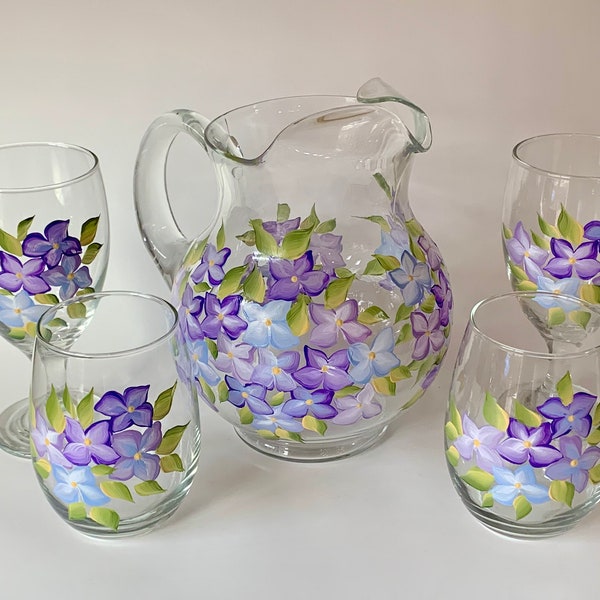 Lemonade Glasses - Etsy