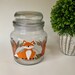 Painted Cookie Candy Jar Cute Fox Jar Pumpkin Candy Jar - Etsy