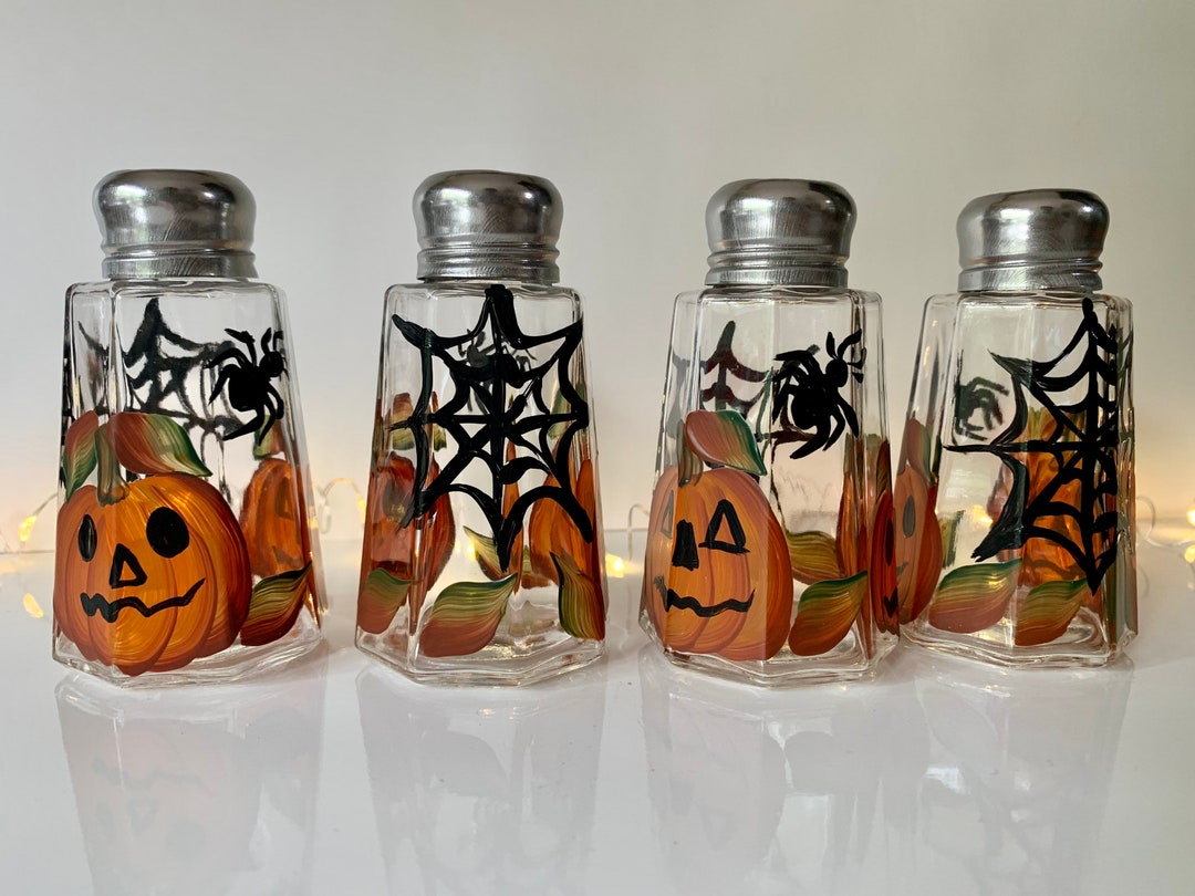 Halloween Shakers Spiders Ghosts and Jack-o-lantern, Halloween Decor ...