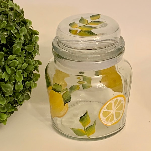 Glass Penny Candy Jar - Etsy