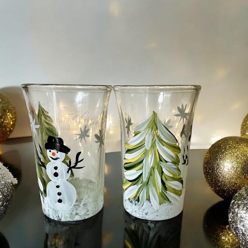 Christmas Shot Glass - Etsy