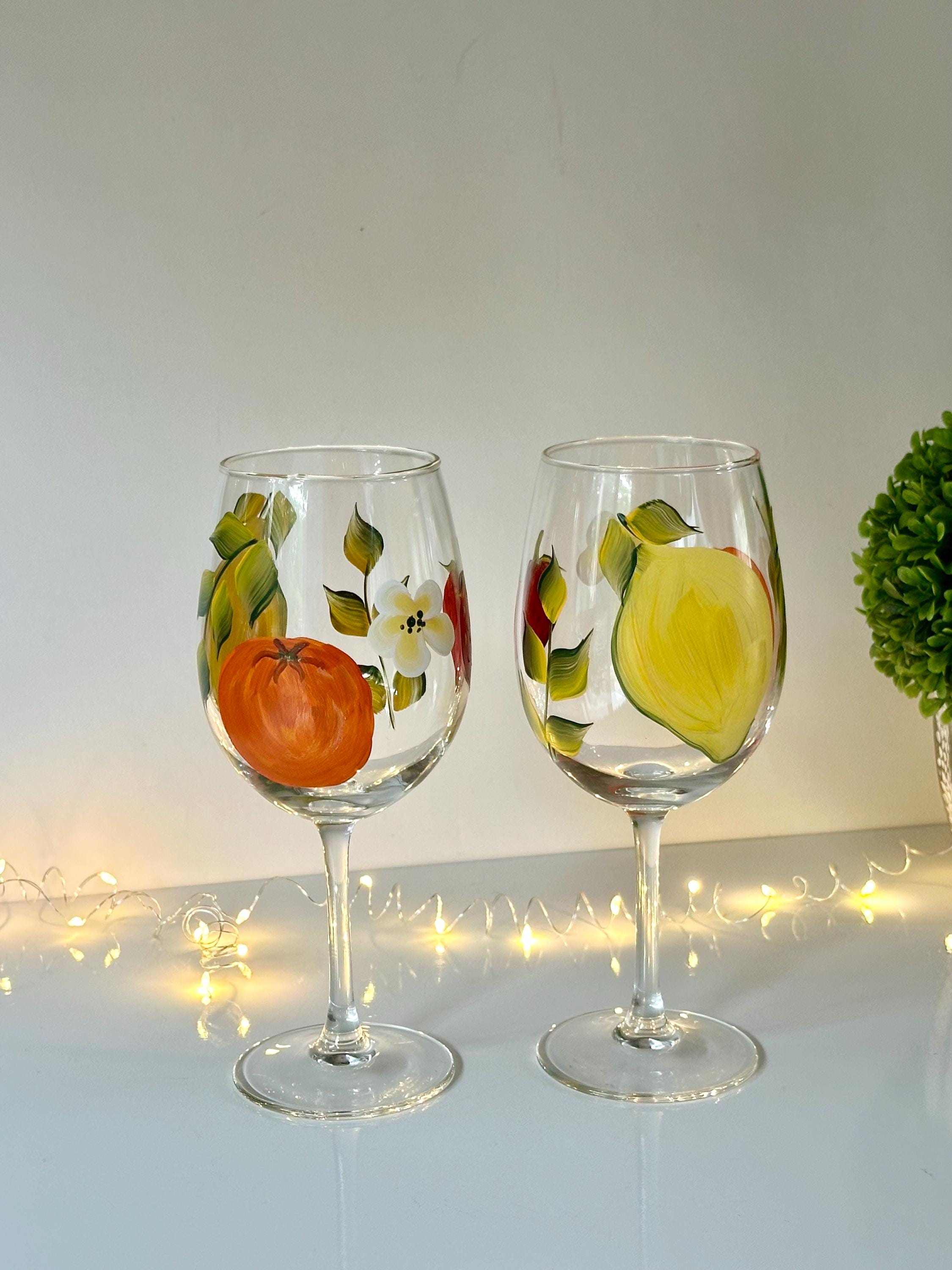Sangria Glass Pitcher Summer Wedding Gift, Sangria Lover Step Mom Gift ...