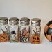 Halloween Salt and Pepper Shakers Spiders Pumpkins, Halloween Table ...
