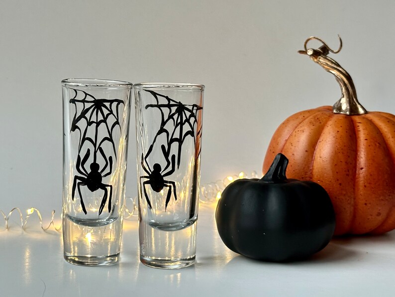 Halloween Spooky Shot Glass Set, Scary 21st Birthday Gift for Her ...