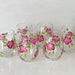 Hand Painted Glass Pitcher Set Sangria Lemonade Pitcher - Etsy