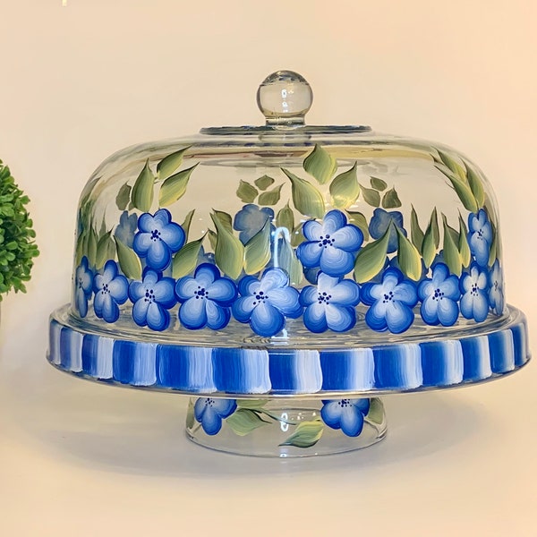 Blue Cupcake Stand - Etsy