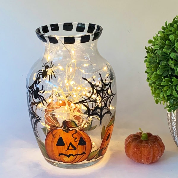 Halloween Vase - Etsy