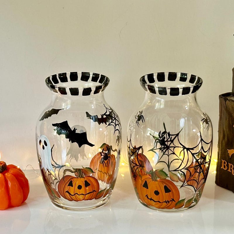 Halloween Vase - Etsy