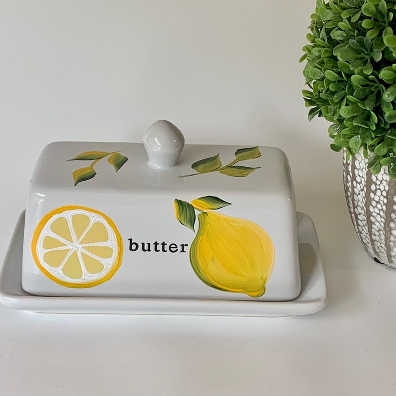 Ceramic Lemon Dishes - Etsy