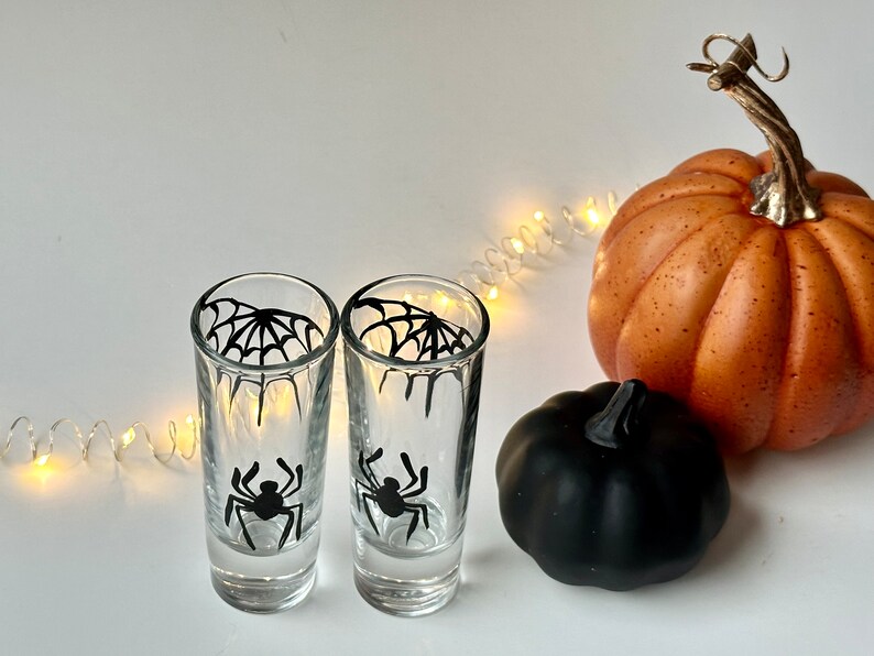 Halloween Spooky Shot Glass Set, Scary 21st Birthday Gift for Her ...