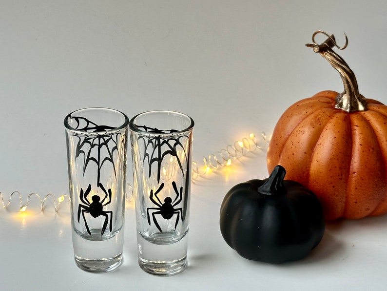 Halloween Spooky Shot Glass Set, Scary 21st Birthday Gift for Her ...