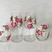 Hand Painted Glass Pitcher Set Sangria Lemonade Pitcher - Etsy