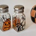 Halloween Salt and Pepper Shakers Spiders Pumpkins, Halloween Table ...
