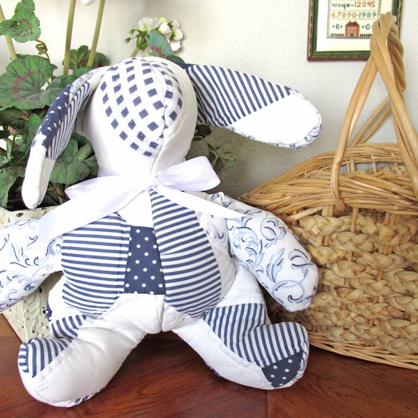 Stuffed Rabbit - Etsy