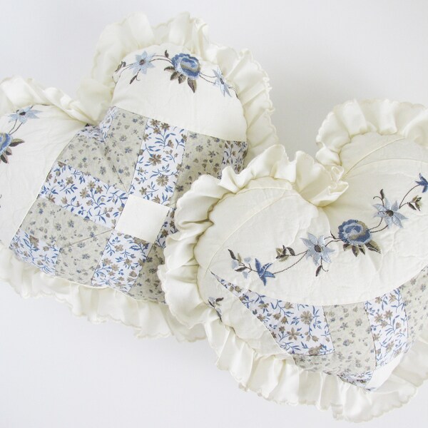 Blue Quilt Throw Pillow - Etsy