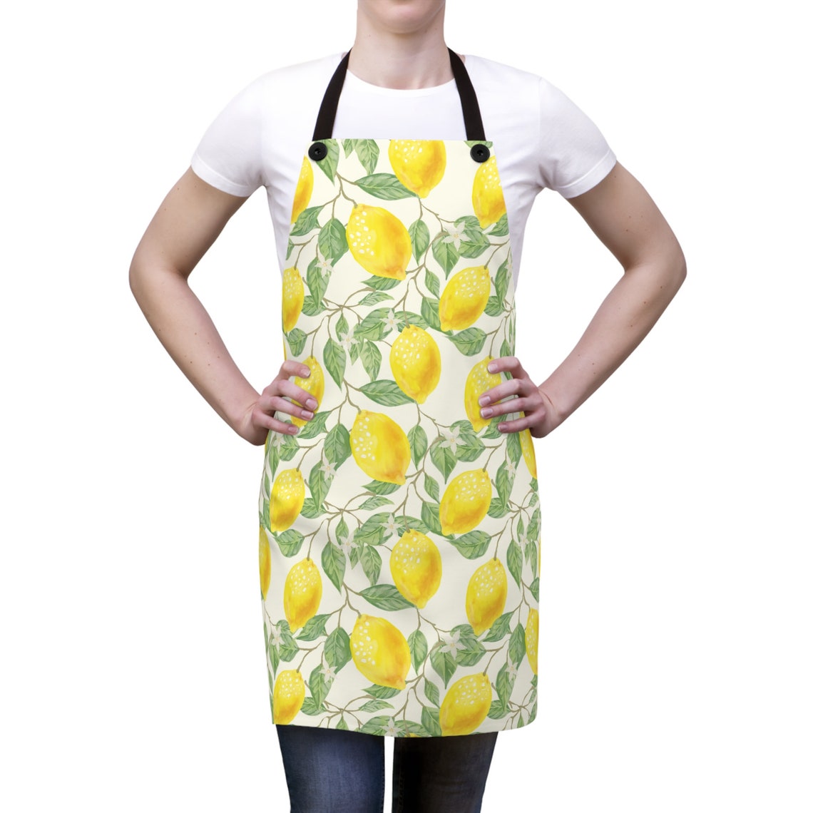 Lemons Apron | Sicilian Lemons Apron | Italian Apron - Etsy
