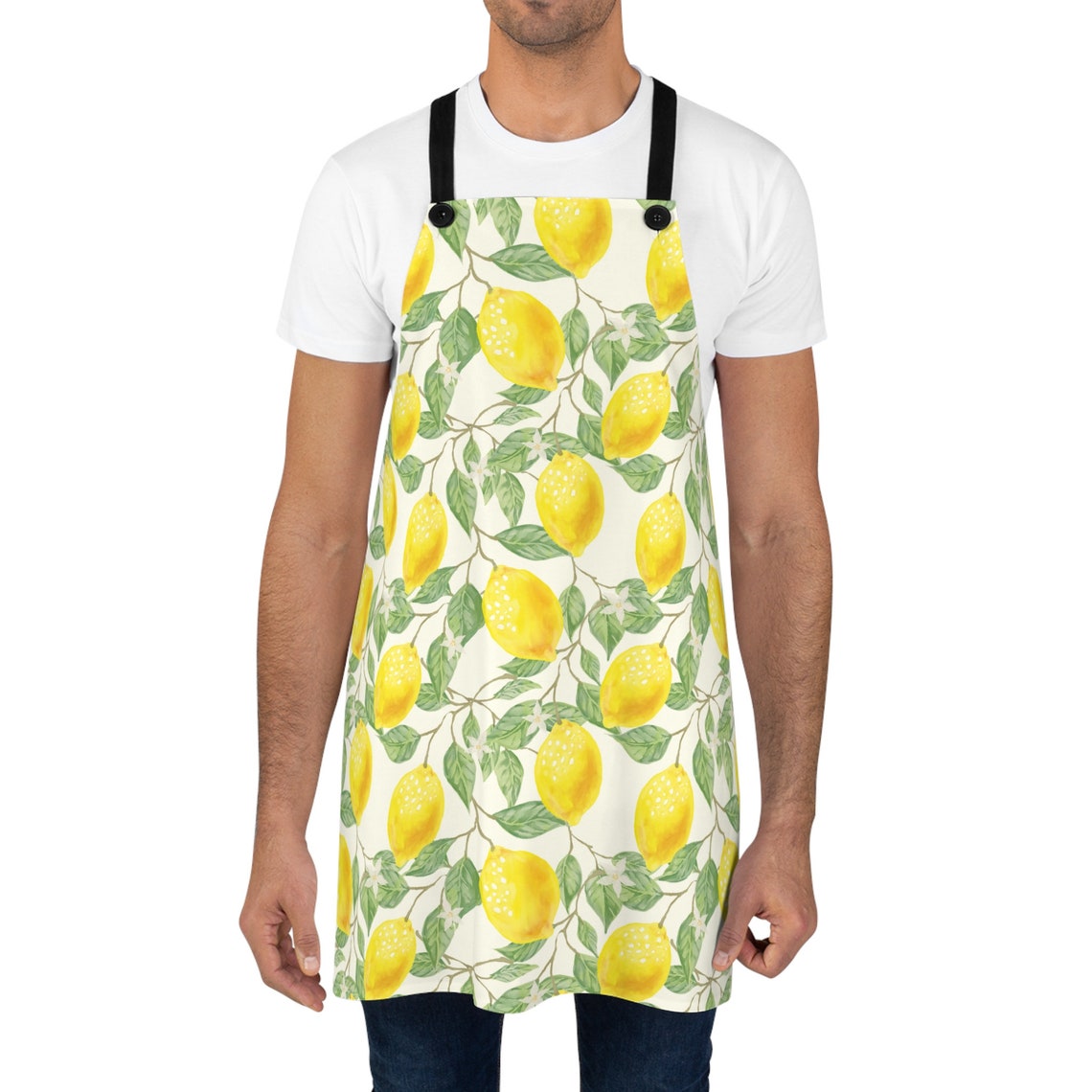 Lemons Apron | Sicilian Lemons Apron | Italian Apron - Etsy