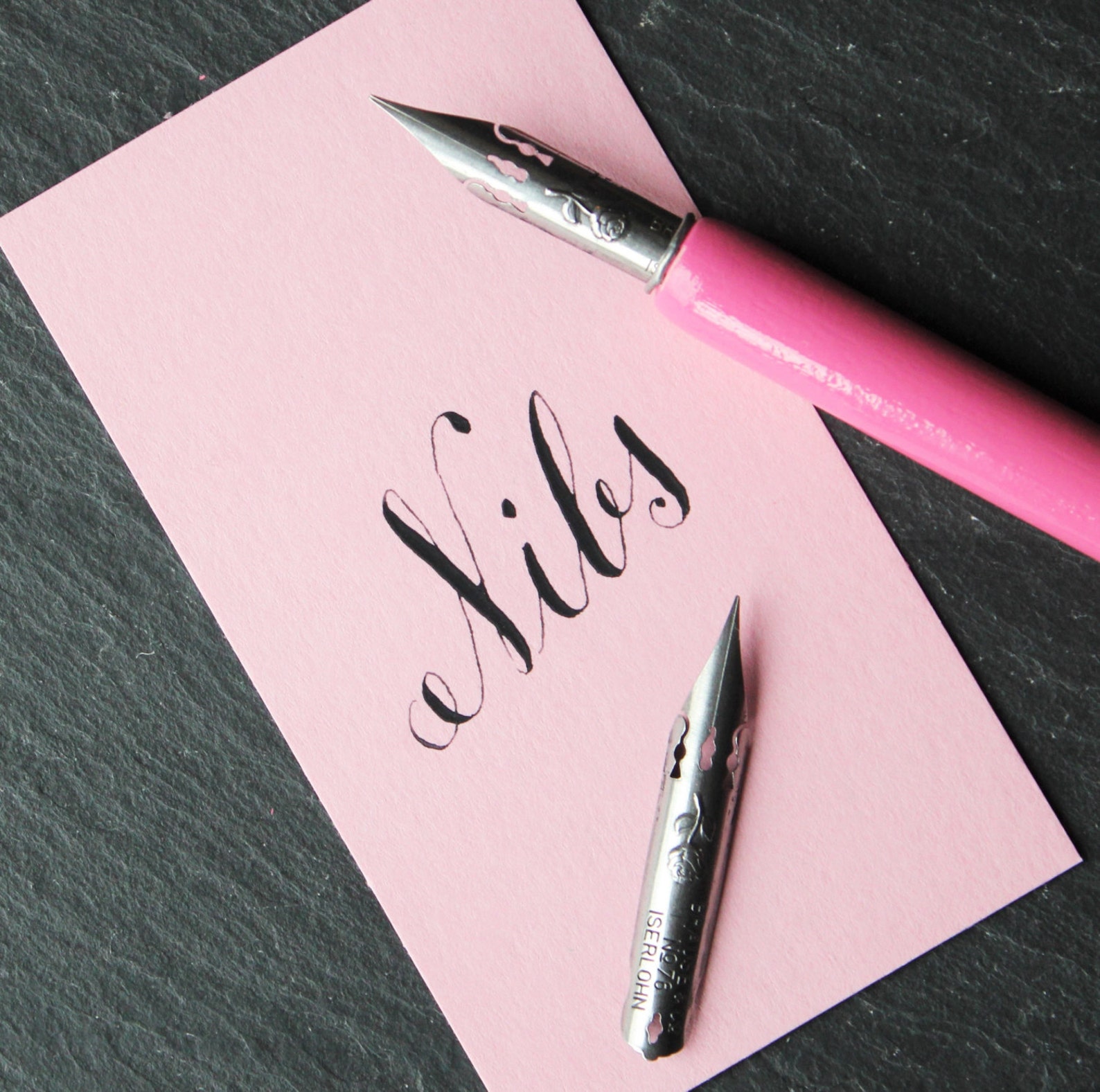 Brause Rose Calligraphy Nib. Set of 2. Calligraphy Kit. Modern ...