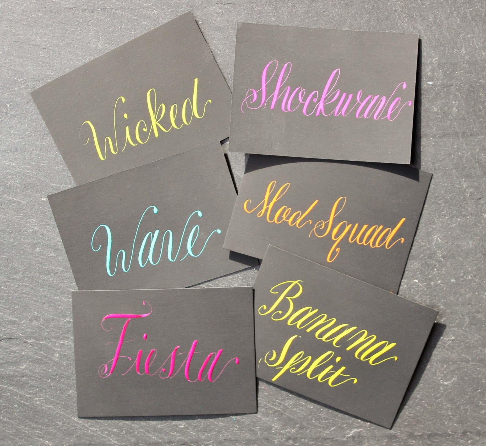 Super Bright Calligraphy Ink, Neon Calligraphy Ink, Custom Calligraphy ...