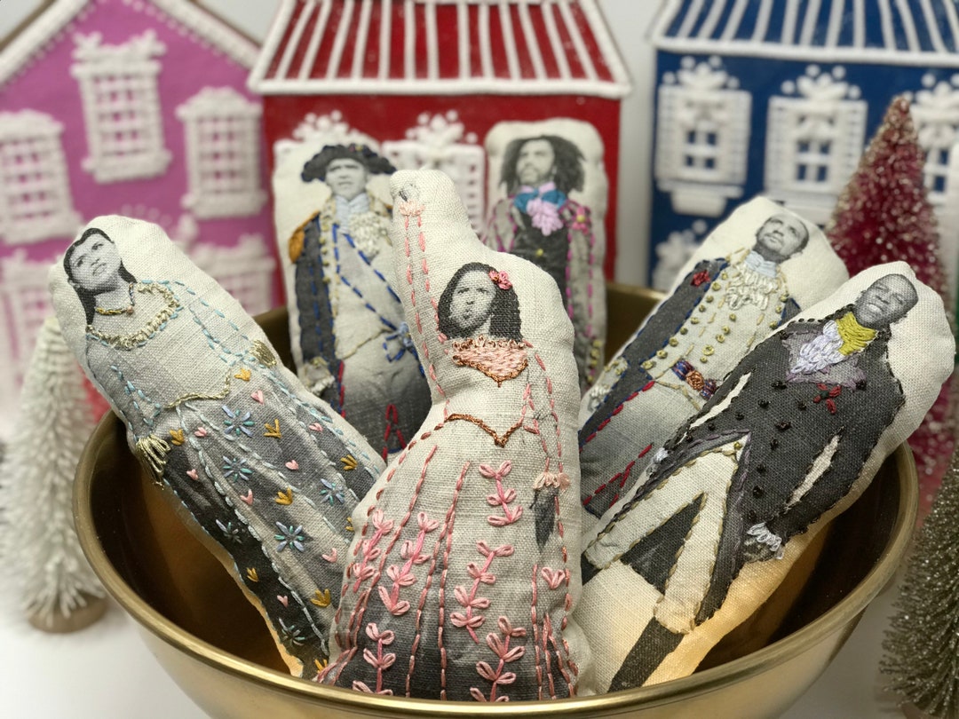 Hamilton Musical Hand Embroidered Dolls, Perfect Gift for a Hamilton ...
